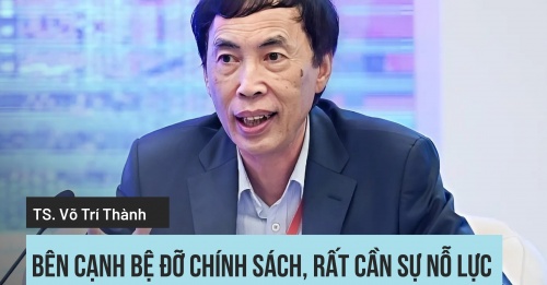 TS. Võ Trí Thành, Trọng tài viên VIAC: Bên cạnh bệ đỡ chính sách, rất cần sự nỗ lực của doanh ...