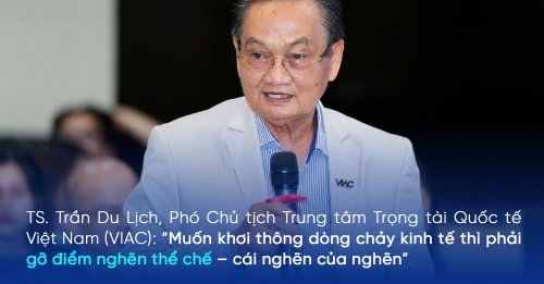 TS. TTV Trần Du Lịch, Phó Chủ tịch Trung tâm Trọng tài Quốc tế Việt Nam ...